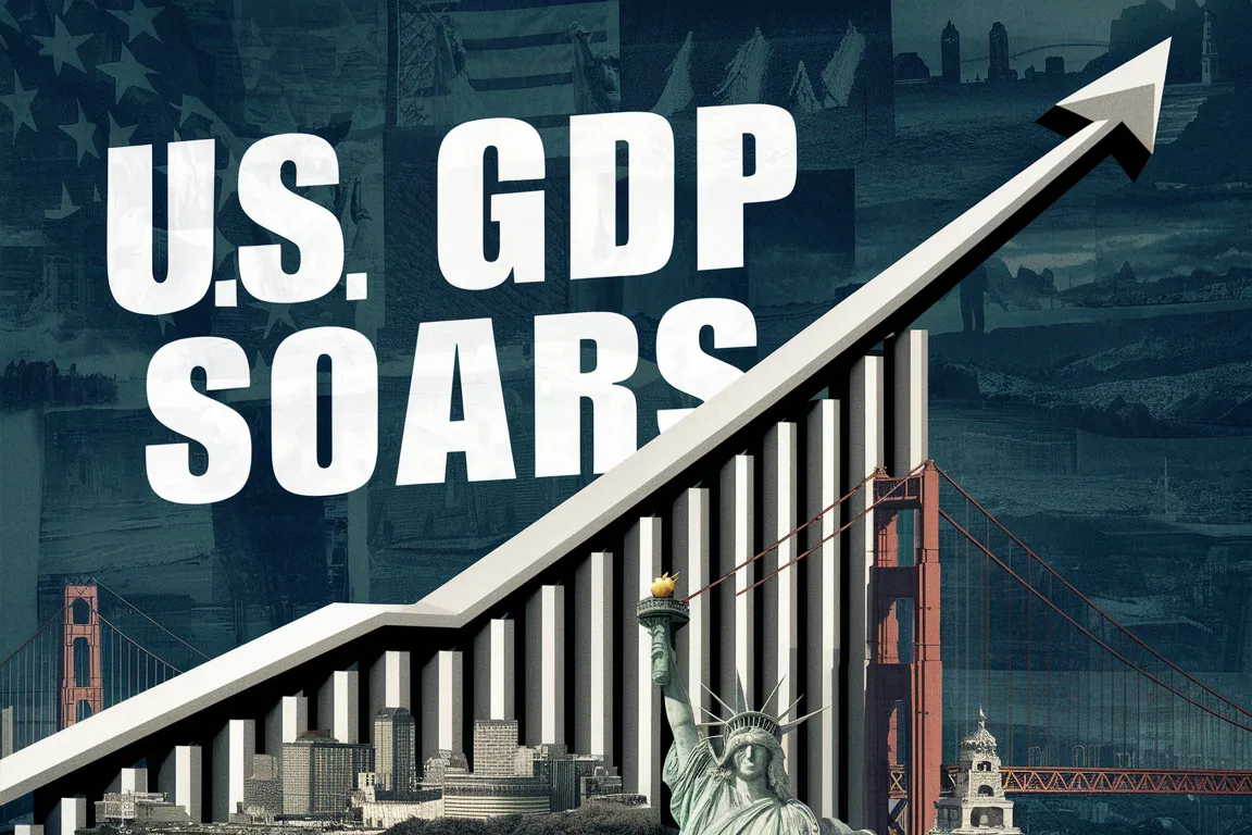 US GDP Soars to 2.8% Growth, But Caution Prevails as Economic ...